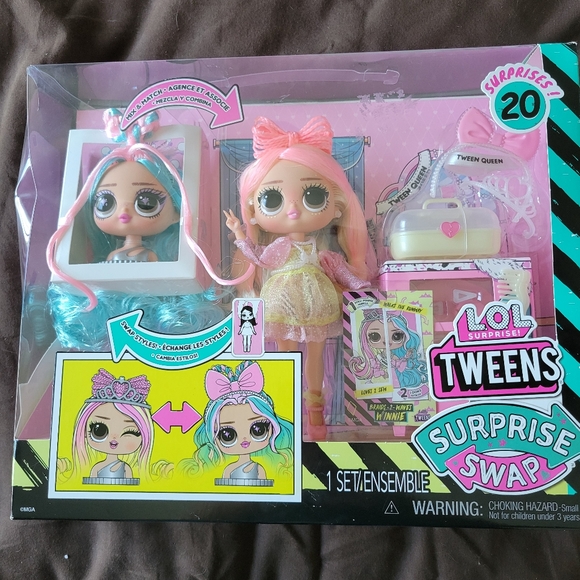 L.O.L. Surprise! | Toys | Lol Surprise Tweens Swap Braids2waves Winnie Fashion Doll With 2 ...